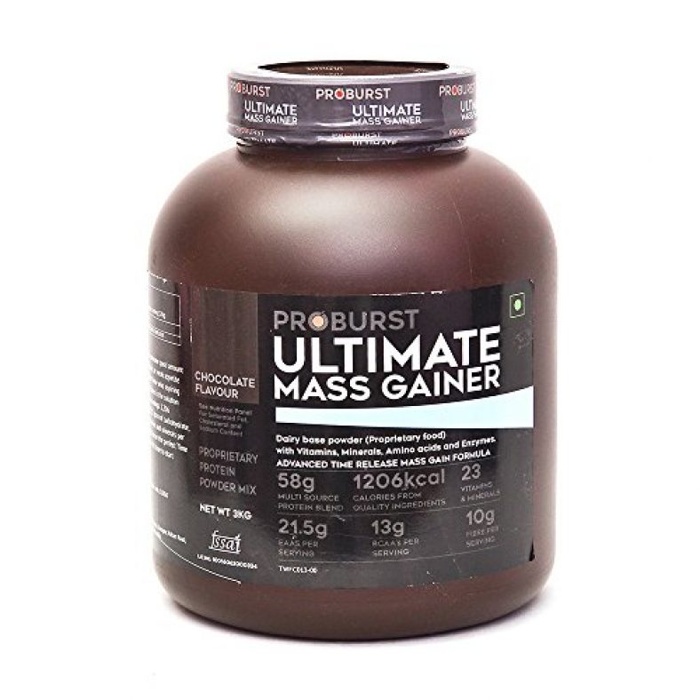 Proburst Ultimate Mass Gainer Review and Price List - Indian ...